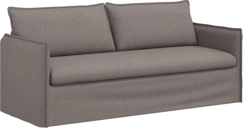 Set pohovek 2 ks Taupe Textil 3407615