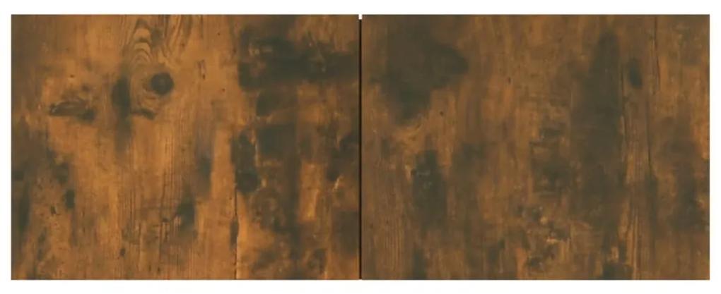 7dílný set TV skříněk kouřový dub kompozitní dřevo - Default Title