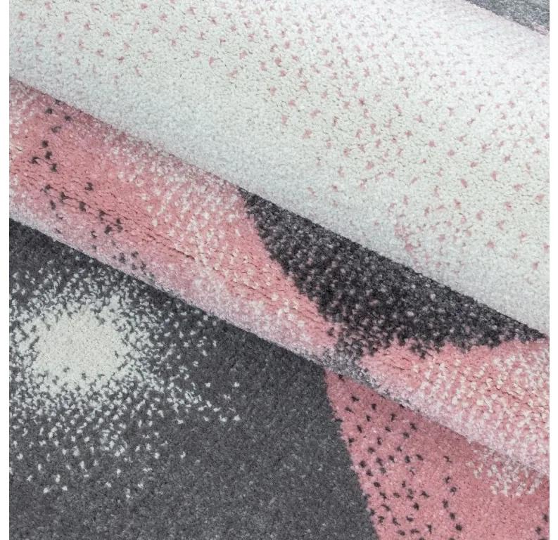 Ayyildiz koberce Dětský kusový koberec Bambi 810 pink kruh Rozměry koberců: 160x160 (průměr) kruh