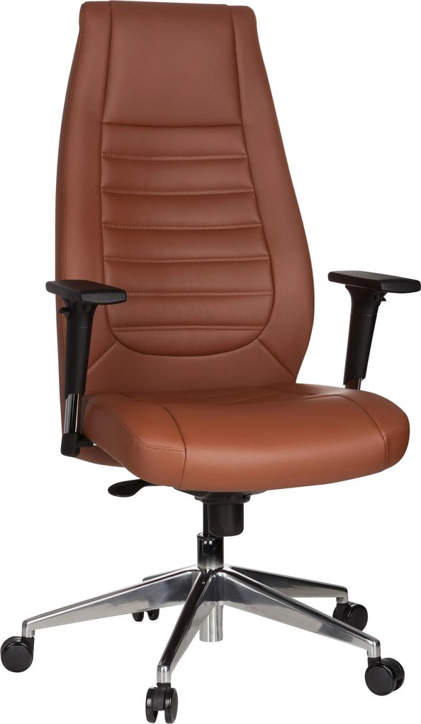 XXXLutz OTOČNÁ ŽIDLE, vzhled kůže, hnědá MID.YOU - Online Only kancelářské židle - 001918066602