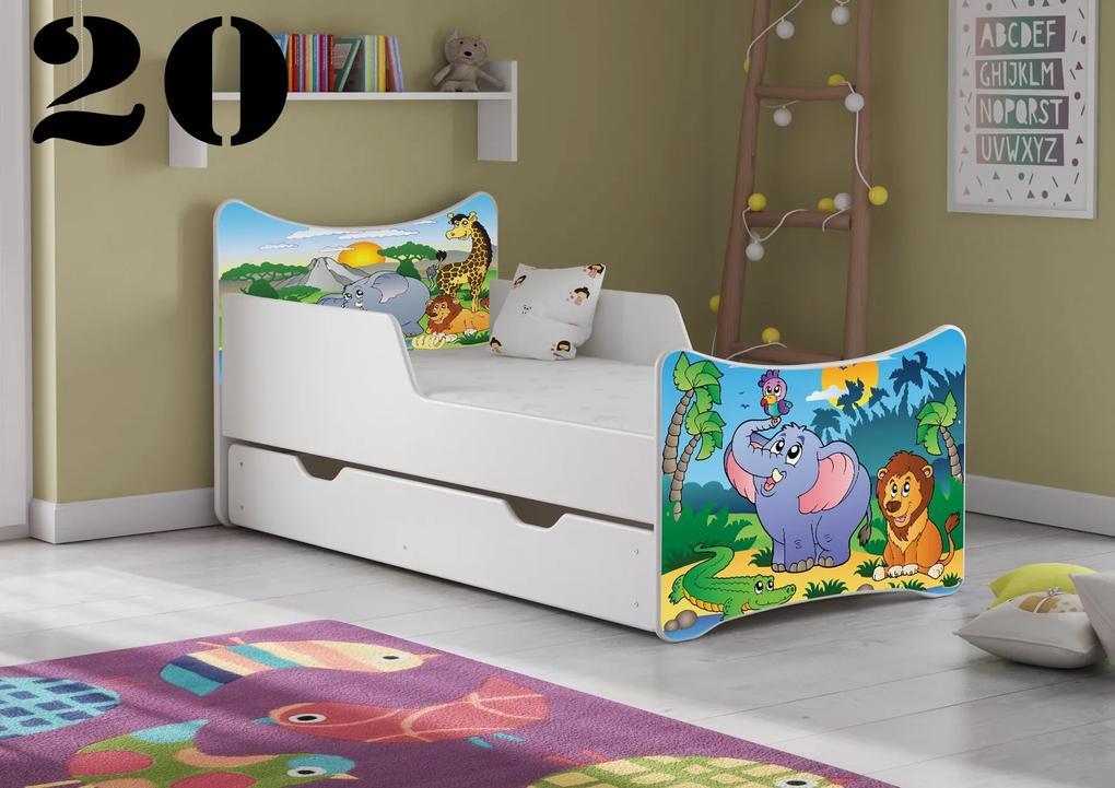 Plastiko Dětská postel se šuplíky Safari - 20 - 140x70