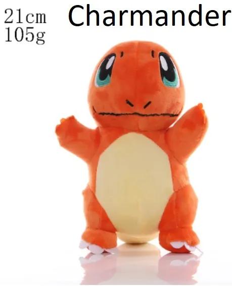 Plyšové hračky Pokémonů cca 20 cm Varianta: Charmander 21cm