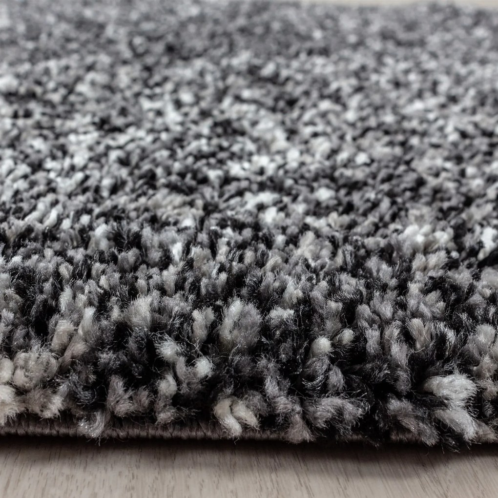 Ayyildiz Kusový koberec ENJOY 4500, Antracitová Rozměr koberce: 60 x 110 cm