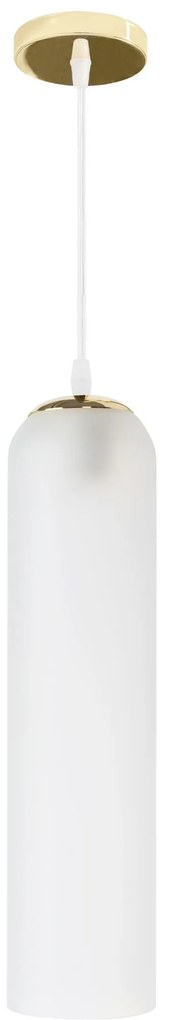 Toolight Skleněné závěsné stropní svítidlo APP665-1CP White