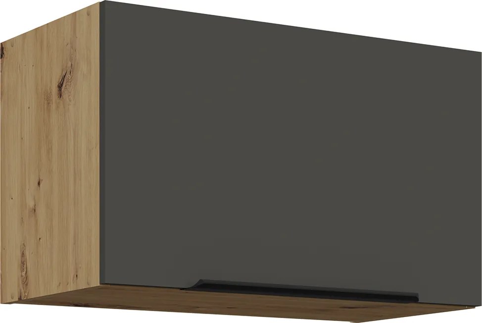 ARIA pa | horní skříňka 60 GU-36 1F výklopná | 60 cm | ANTI FINGERPRINT povrch | artisan/šedá grafit