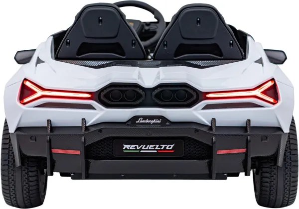 Elektrické autíčko Lamborghini Revuelto XL bílé