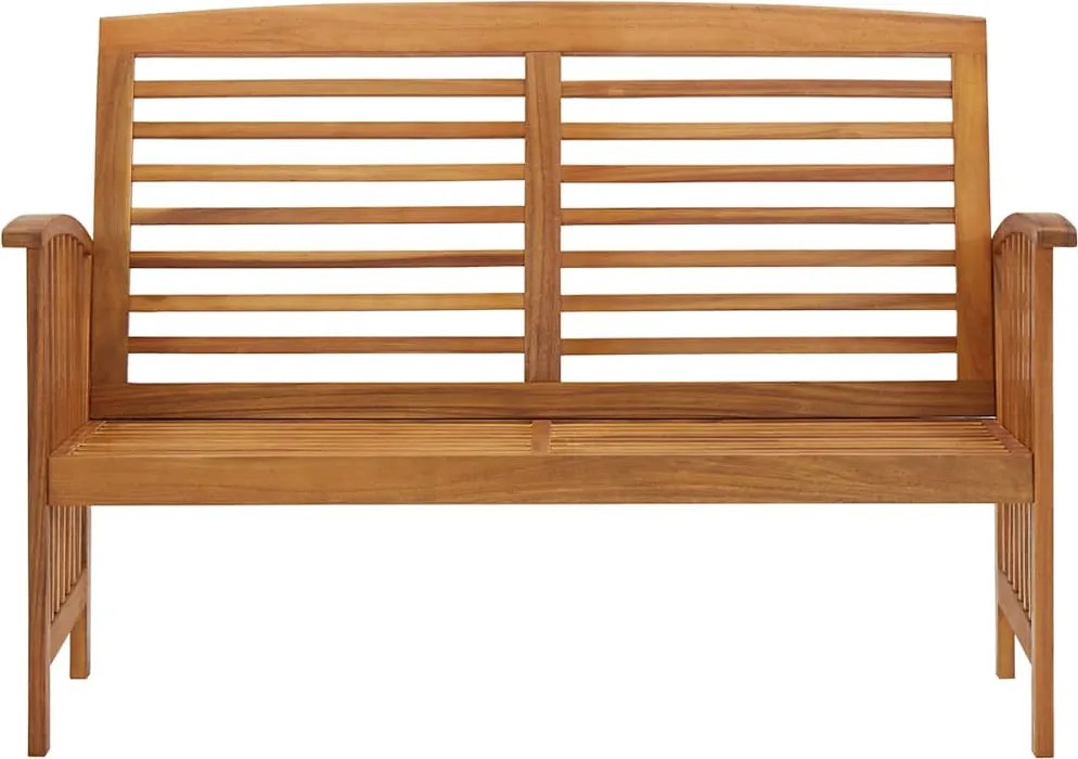 Zahradní lavice 119 cm masivní akáciové dřevo 310259