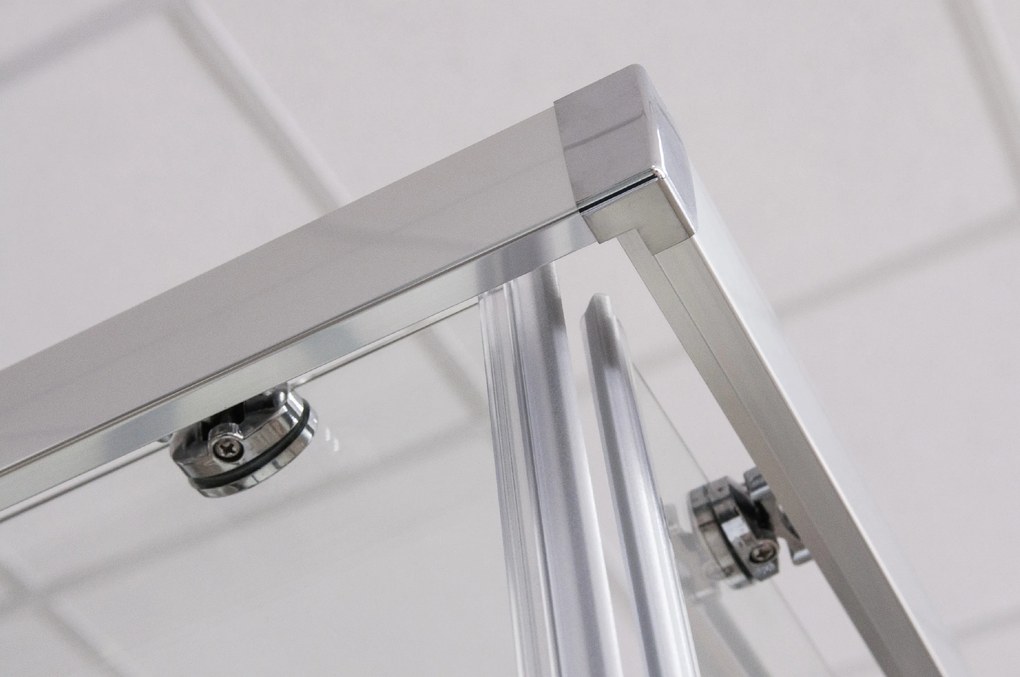 Roth LLS2/1000 x 800 obdelníkový sprchový kout 100 x 800 x 190 cm 554-1008000-00-02 brillant / transparent