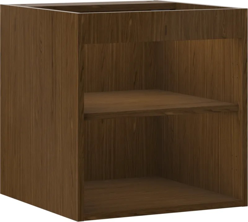 Mexen Box-A, závěsná skříňka 45 cm, ořech, 91AX1-0450-470-1-86