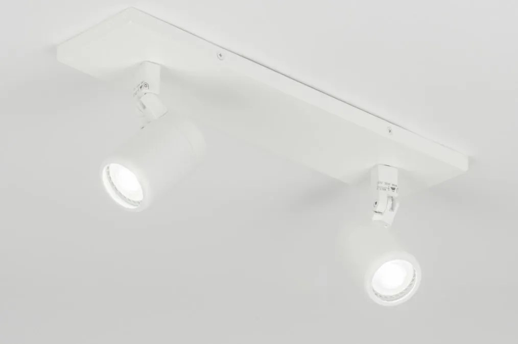 Stropní, nástěnné nebo koupelnové designové svítidlo Spot White II Line