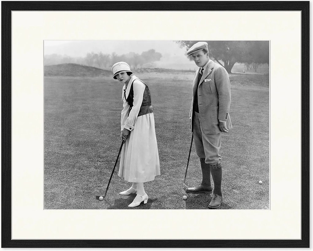 Zarámovaná fotografie Couple Golf, v různých velikostech