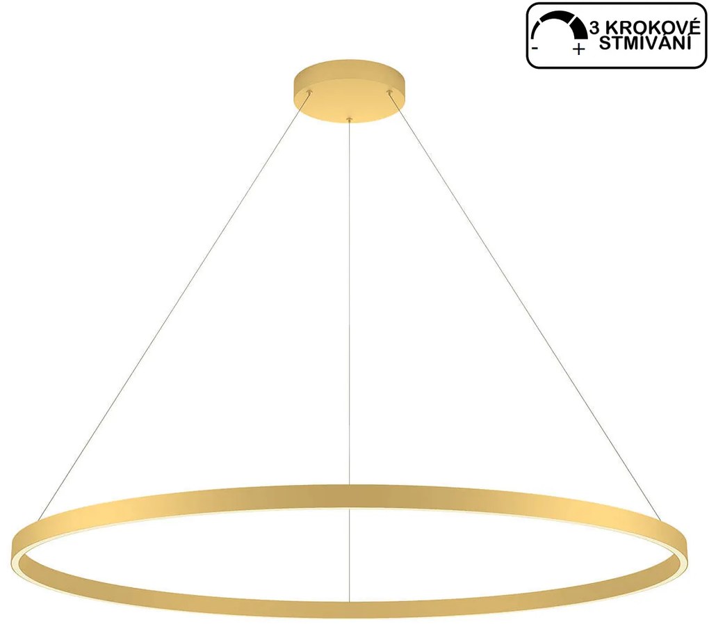 Světla a lustry REDO GROUP Designový LED lustr do obýváku Redo FEBE 01-2883/ LED 75W Barva světla: 3000K