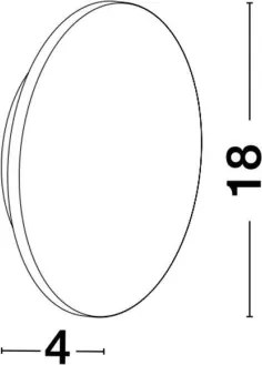 Nástěnné LED svítidlo NOVA LUCE ASTRID 6W 3000K 9130512