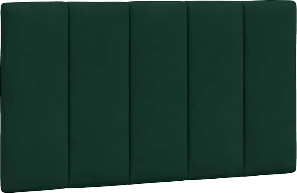 Postel s matrací Hanko tmavě zelená 80 x 200 cm samet 3208565