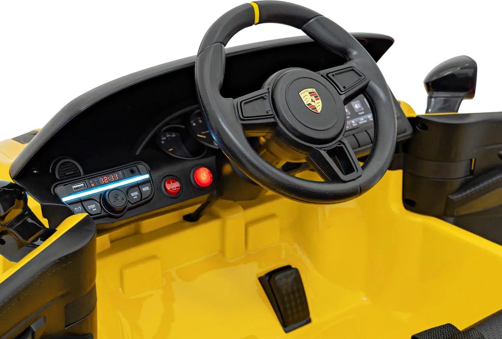 Ramiz Dětské autíčko Porsche Spyder RS 718, žluté sportovní
