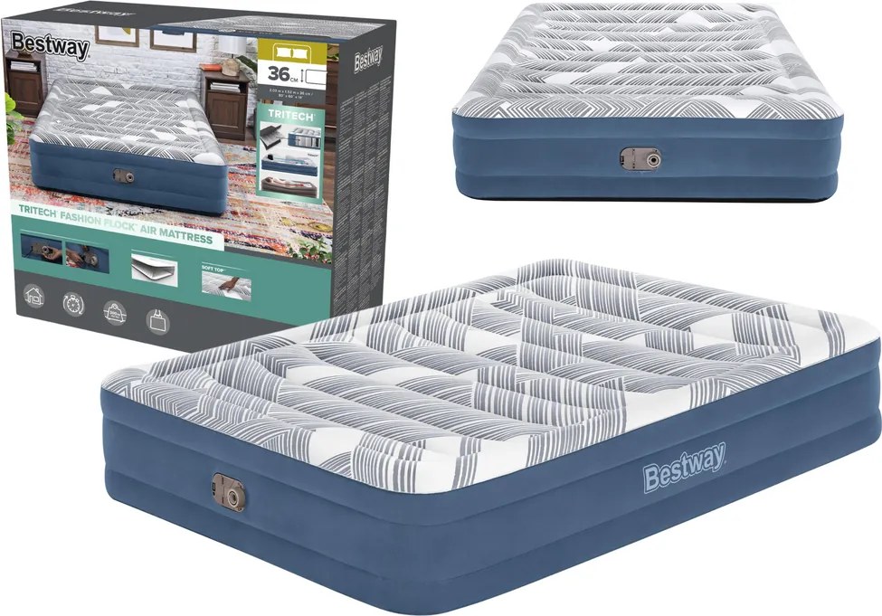 Nafukovací matrace 203 x 152 x 36 cm Bestway 6712Y