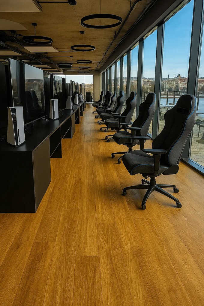 Beauflor, PVC podlaha - lino Ambient Golden Oak 016M - dub, na míru, šíře 3m,4m, hnědá, bez podkladu, chodba / předsíň