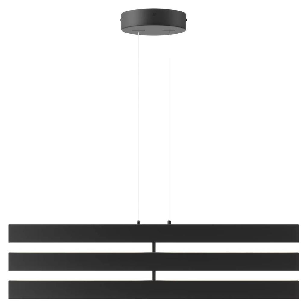 Závěsné svítidlo Maytoni Origami LED, černé