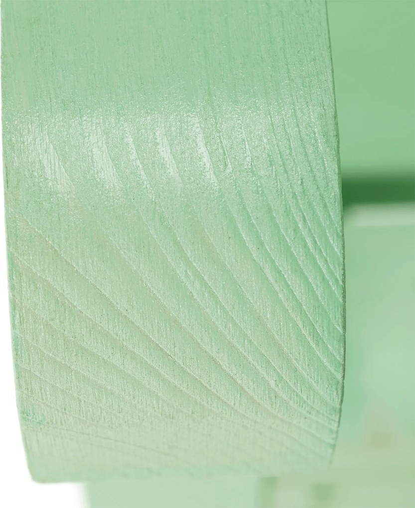 Dřevěná zahradní lavička, neo mint, 124 cm, FABLA