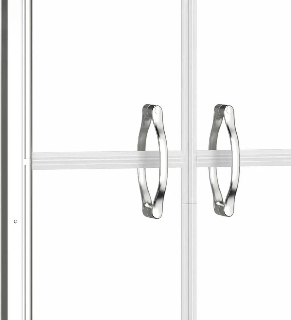 vidaXL Sprchové dveře čiré ESG (83–86) x 190 cm [148781] Barva: Stříbrná