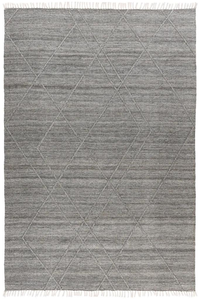 Obsession koberce Ručně tkaný kusový koberec My Dakar 365 grey – na ven i na doma Rozměry koberců: 120x170