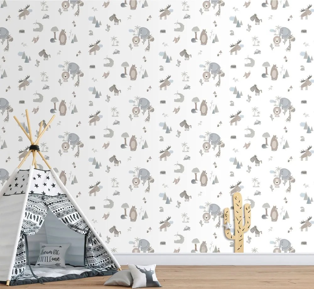 Dětská vliesová tapeta na zeď 130-3, Sambori, ICH Wallcoverings