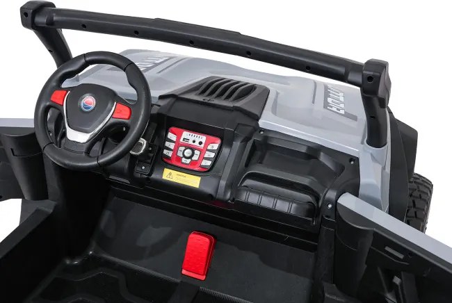 Elektrické autíčko Buggy Gravity 4x4 šedé