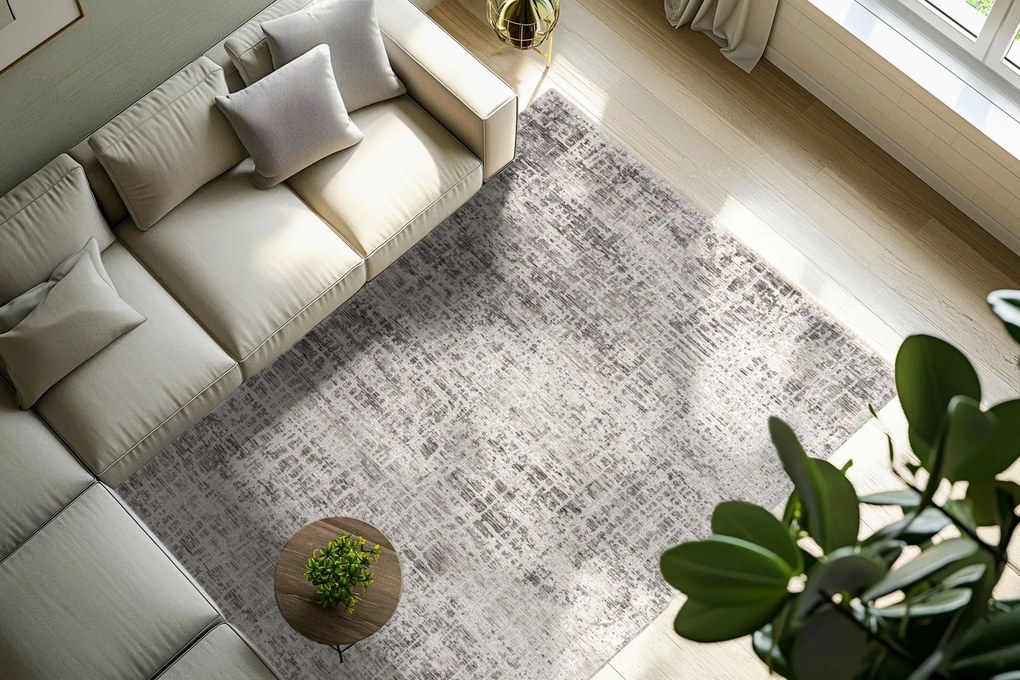 Obsession, Kusový koberec Bella 235 Grey, 80x150, šedá, chodba / předsíň