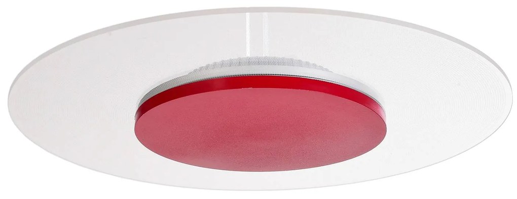 Stropní svítidlo Zaniah LED, 360° světlo, 24 W, červené