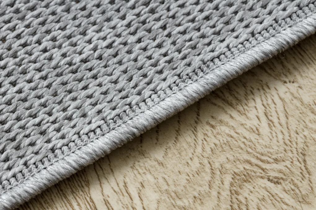 Dywany Łuszczów Kusový koberec Timo 5979 Light grey – na ven i na doma - 160x220 cm