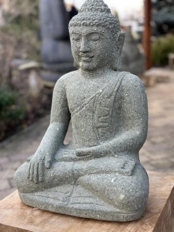 Budha tesaný 40 cm