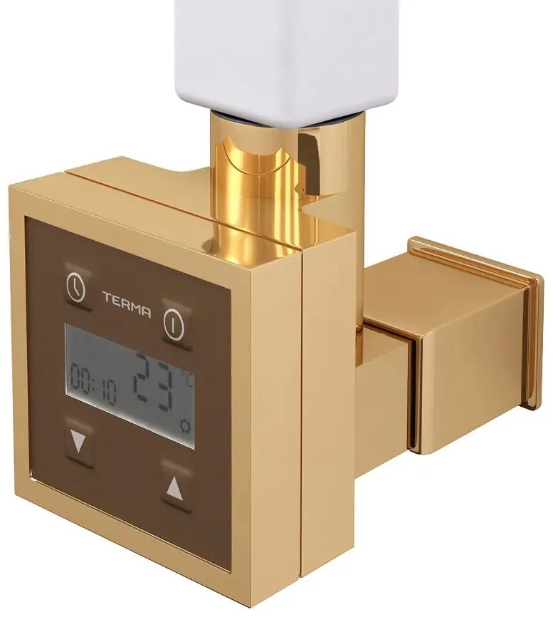 Terma KTX 3 topná tyč s termostatem Barva: Bílá, Výkon topné tyče: 400 W, Typ kabelu topné tyče: Kroucený kabel se zástrčkou