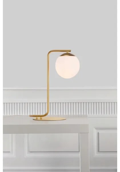 Nordlux - Stolní lampa GRANT 1xE14/40W/230V zlatá