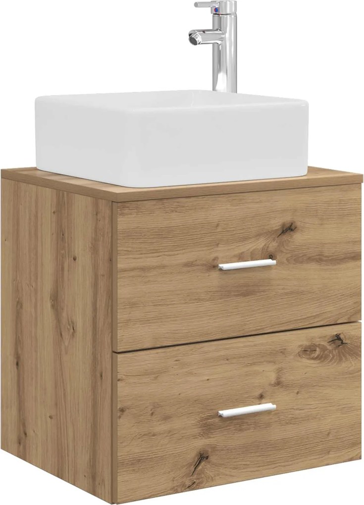 Sada koupelnových skříněk 3 ks Dub artisan 53 x 34,5 x 63 cm 3405866