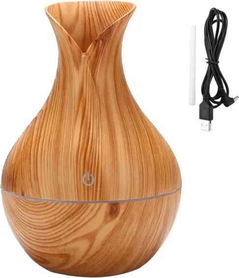 Ultrazvukový zvlhčovač vzduchu dekor světlé dřevo 200 ml