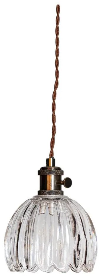 Cottex 8400100-7002 - Lustr na lanku NORA 1xE14/5W/230V čirá 8400100-7002