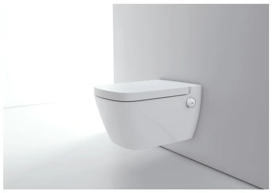 Toaletní keramika TECEone se sprchou s hlubokým splachováním, bílá 9700200