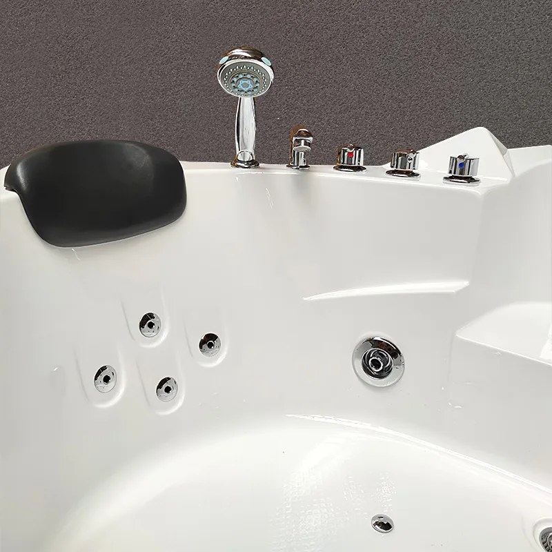 BPS-koupelny Hydromasážní vířivá vana Orino 632 135x135 s ohřevem vody