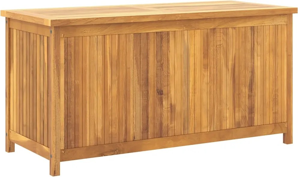 Zahradní box 114 x 50 x 58 cm masivní teakové dřevo 318732