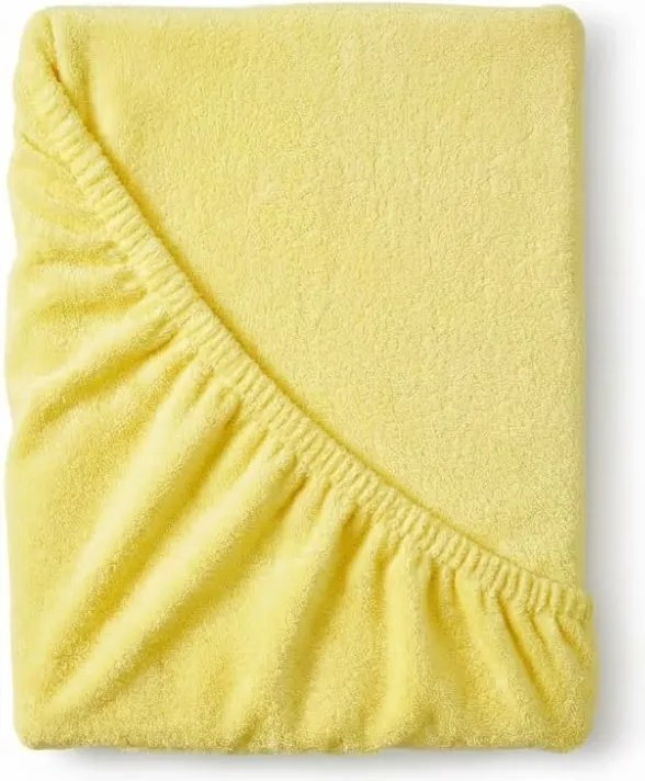 Kvalitex Froté prostěradlo citrus 100x200cm