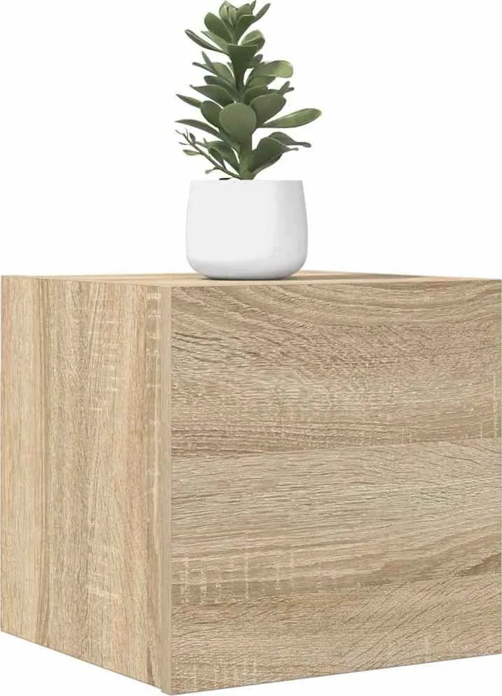 vidaXL Nástěnná TV skříňka 30,5x30x30 cm [804493] Barva: dub sonoma