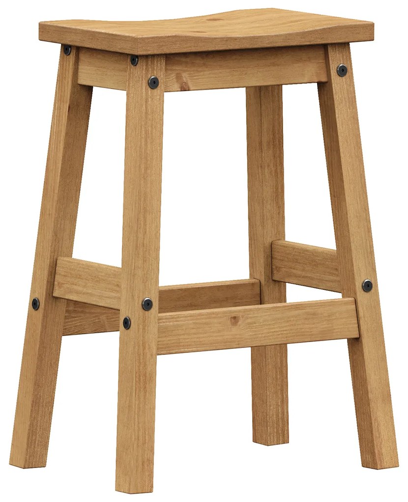 Idea Barová stolička CORONA 2 Provedení: Vosk medový odstín