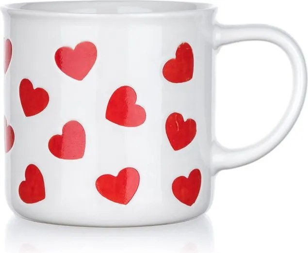 Sada keramických hrnků RED HEARTS 350 ml 2 ks