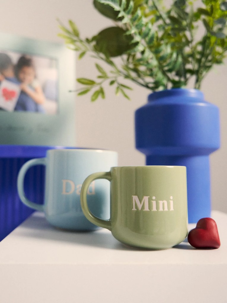 Sinsay - Sada hrnků s nápisem Dad a Mini - vícebarevná