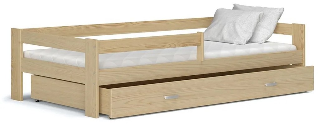 Expedo VÝPRODEJ Dětská postel HARRY P1 masiv + matrace, 80x160, borovice