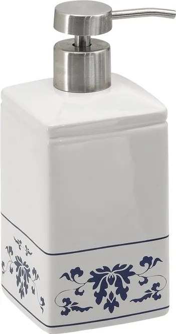 Gedy Gedy, CIXI dávkovač mýdla na postavení, porcelán, modrá/bílá, CX8189
