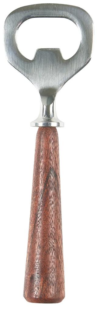 IB LAURSEN Dřevěný otvírák na lahve Oiled Acacia, přírodní barva, dřevo, kov
