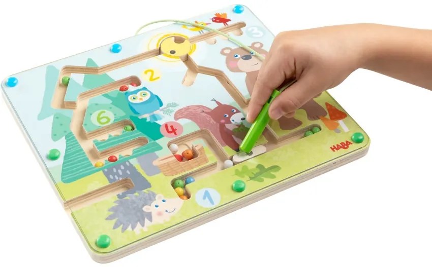 Magnetický labyrint - kamarádi z lesa