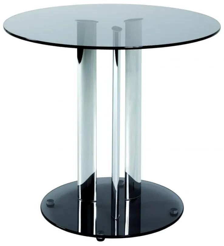 Mørtens furniture Odkládací stolek Cigy, 57 cm, šedá