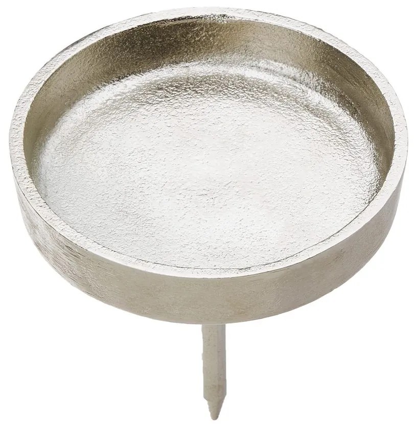 ADVENT Sada bodců na svíčku 8 cm 4 ks - stříbrná